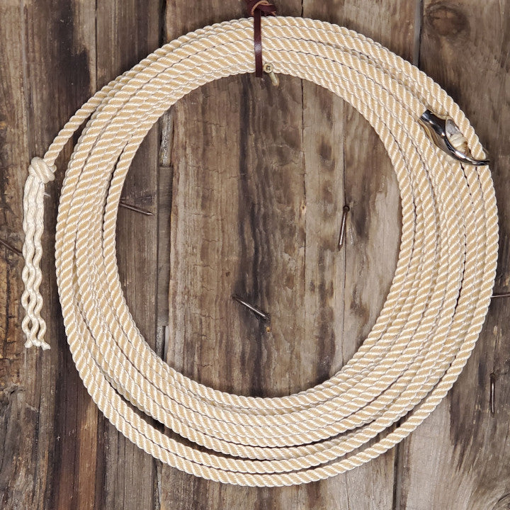 3/8"sc x 60' XXXS Nylon Ranch Rope - MT Buckaroo Honda – Custom Cowboy Shop