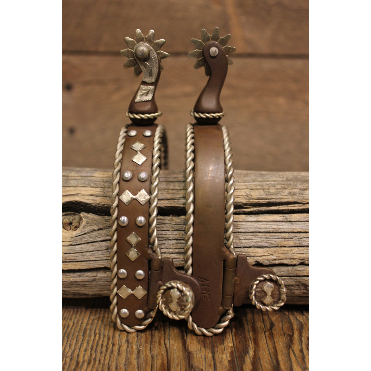 Antique Brown Show Spur – Custom Cowboy Shop