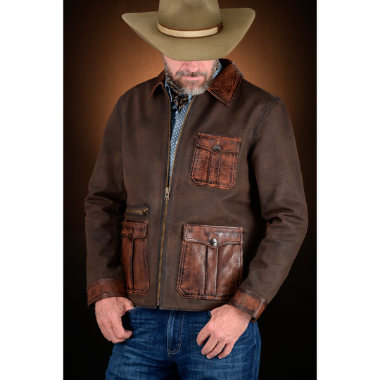 Men's Leather Jackets – Custom Cowboy Shop