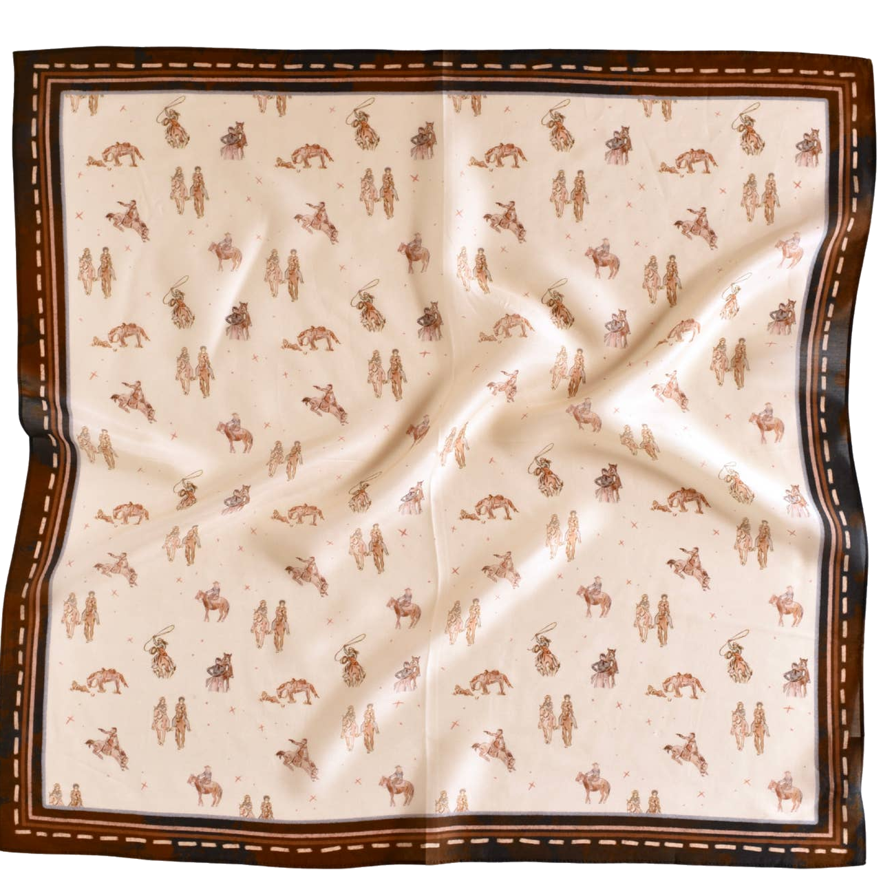 Saddle Club Small Silk Scarf – Custom Cowboy Shop