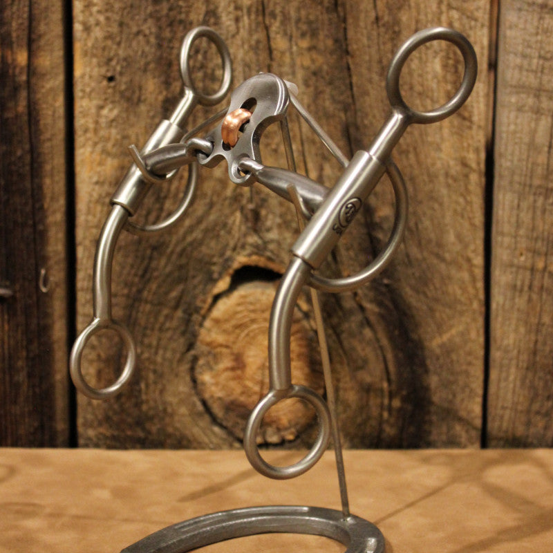 Baseline Short Shank Double Cross Tom Balding Bit – Custom Cowboy Shop