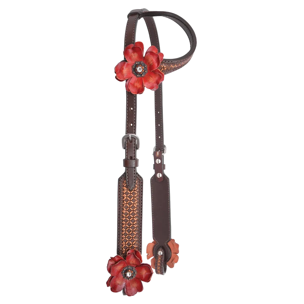 Vintage Rose One Ear Headstall – Custom Cowboy Shop