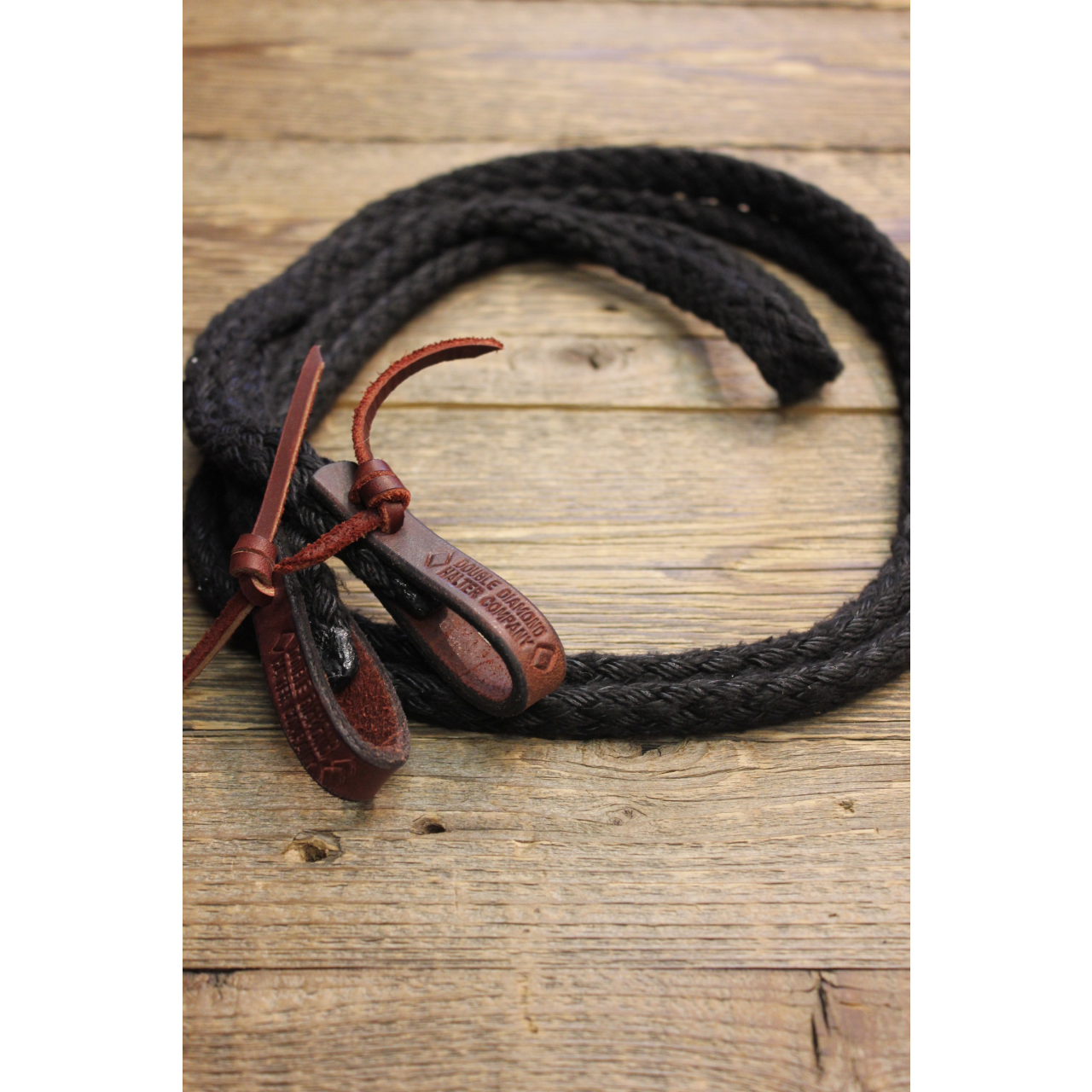 1/2" Flat Poly Roping Rein Double Diamond #4954 – Custom Cowboy Shop