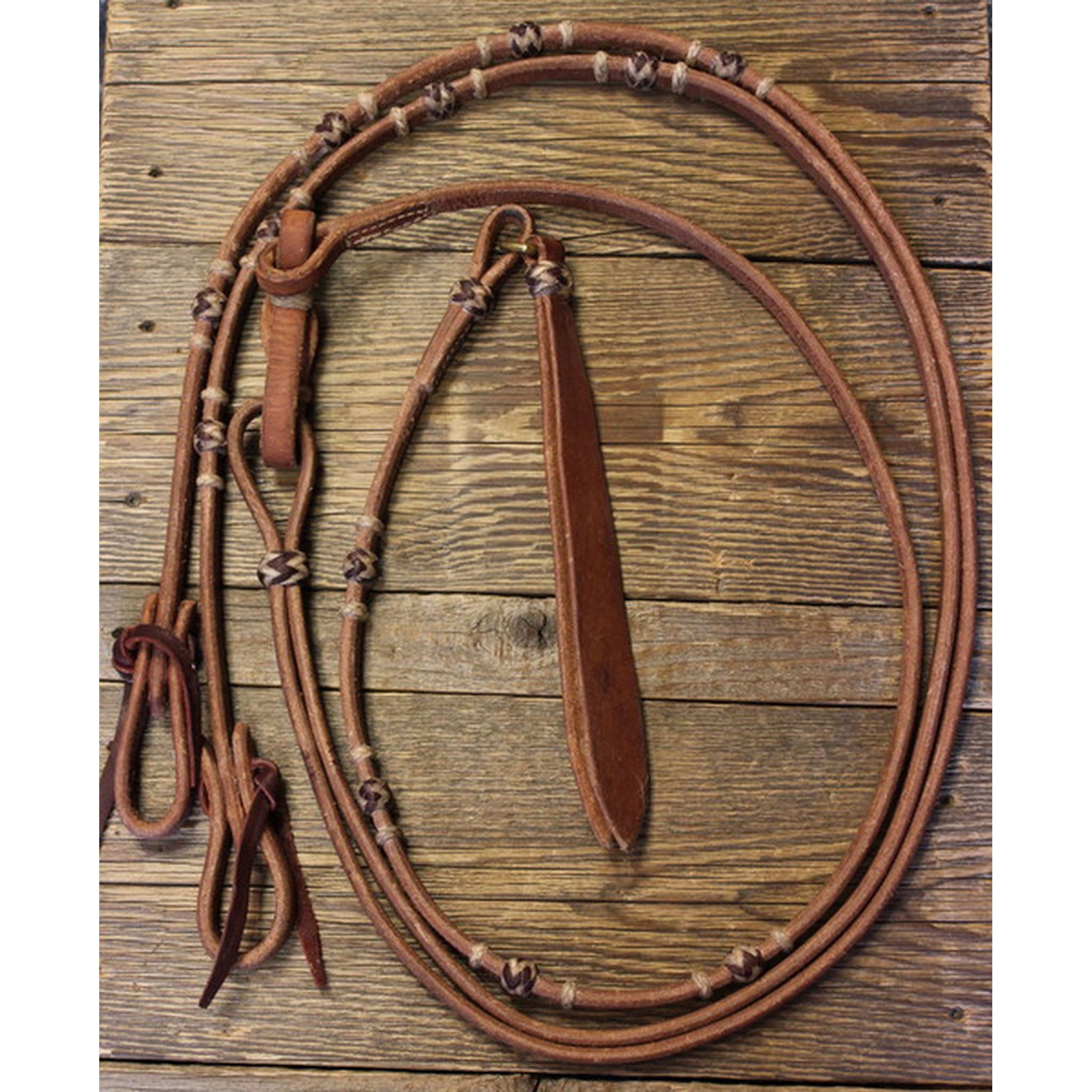 Harness Leather Reins & Romal - 4 Button – Custom Cowboy Shop