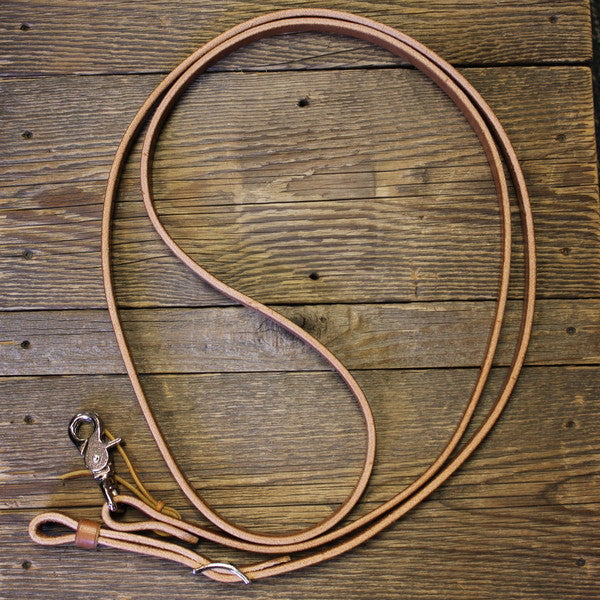 Harness Leather Roping Rein – Custom Cowboy Shop