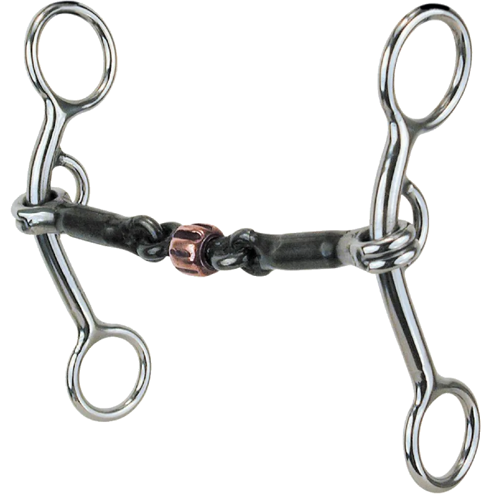 Easy Five Three Piece Snaffle Bit – Custom Cowboy Shop