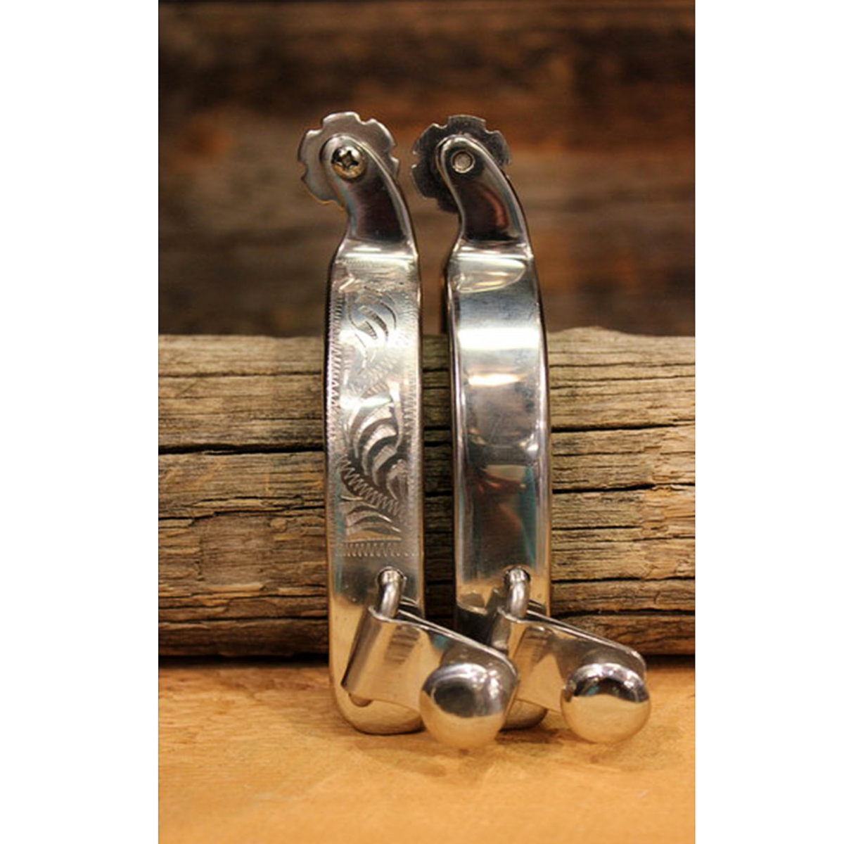 Short Shank Stainless Spurs – Custom Cowboy Shop