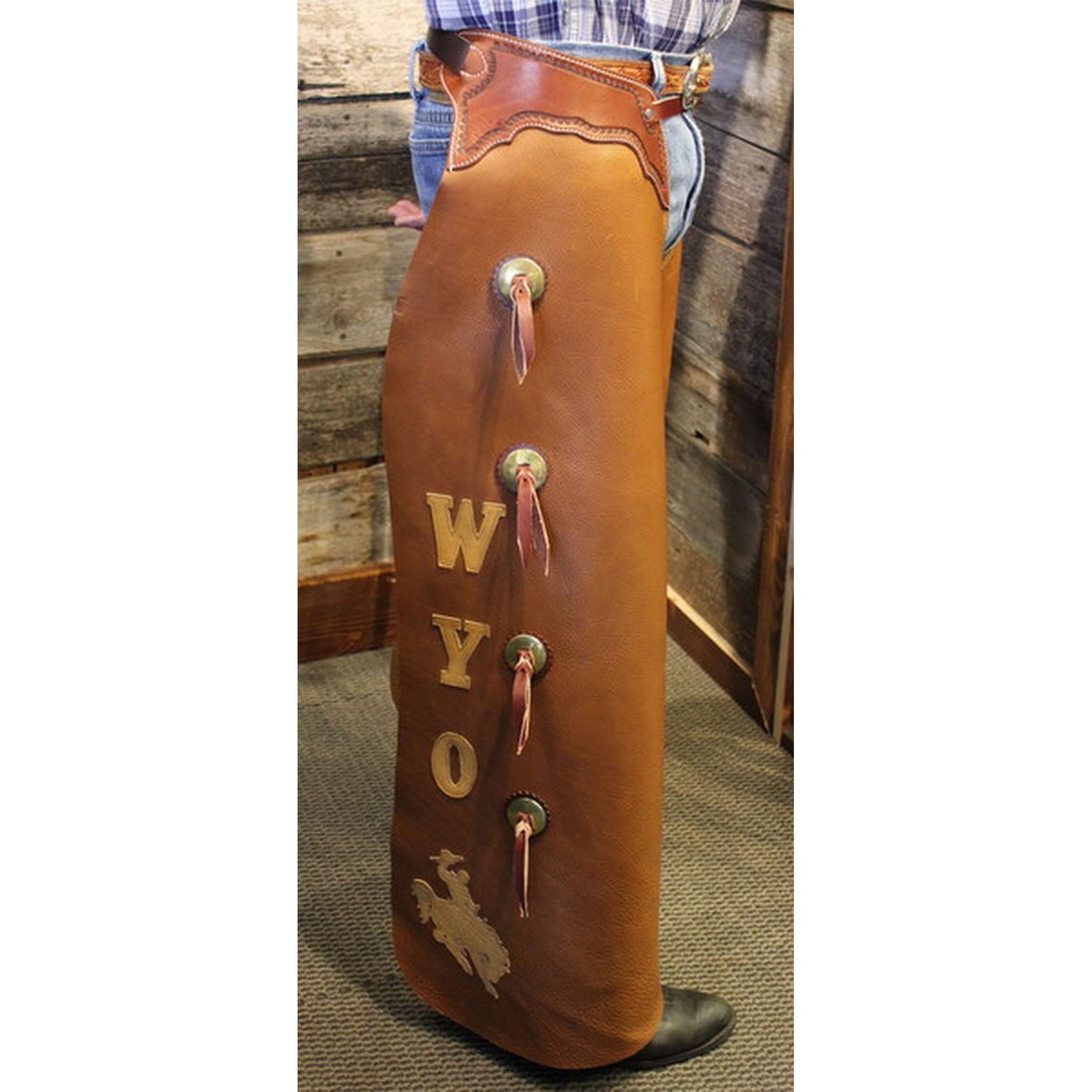 WYO Batwing Chaps – Custom Cowboy Shop